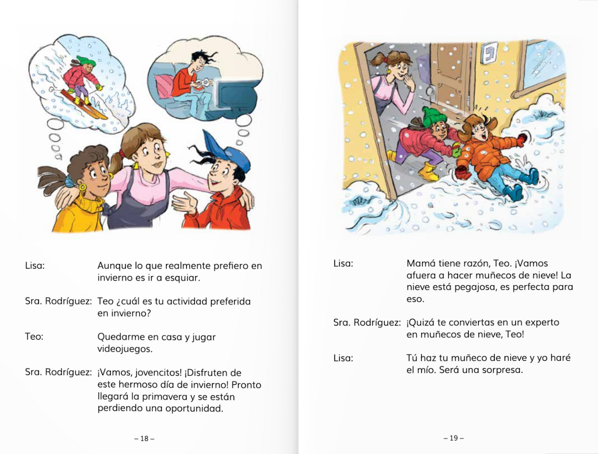 Lisa y Teo - Cada quien sus gustos – Apprentissage Illimité