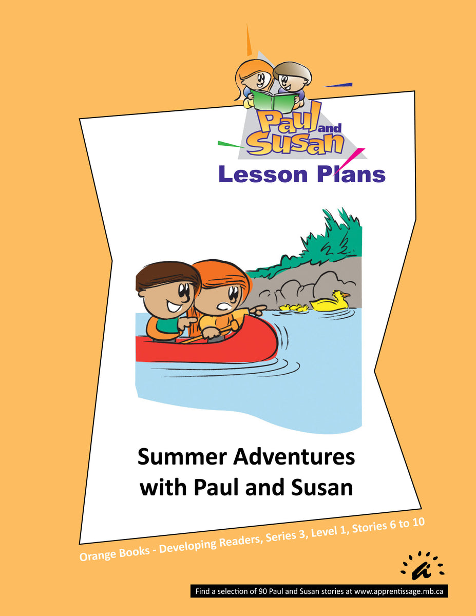 Summer Adventures with Paul and Susan - Lesson Plans – Apprentissage ...